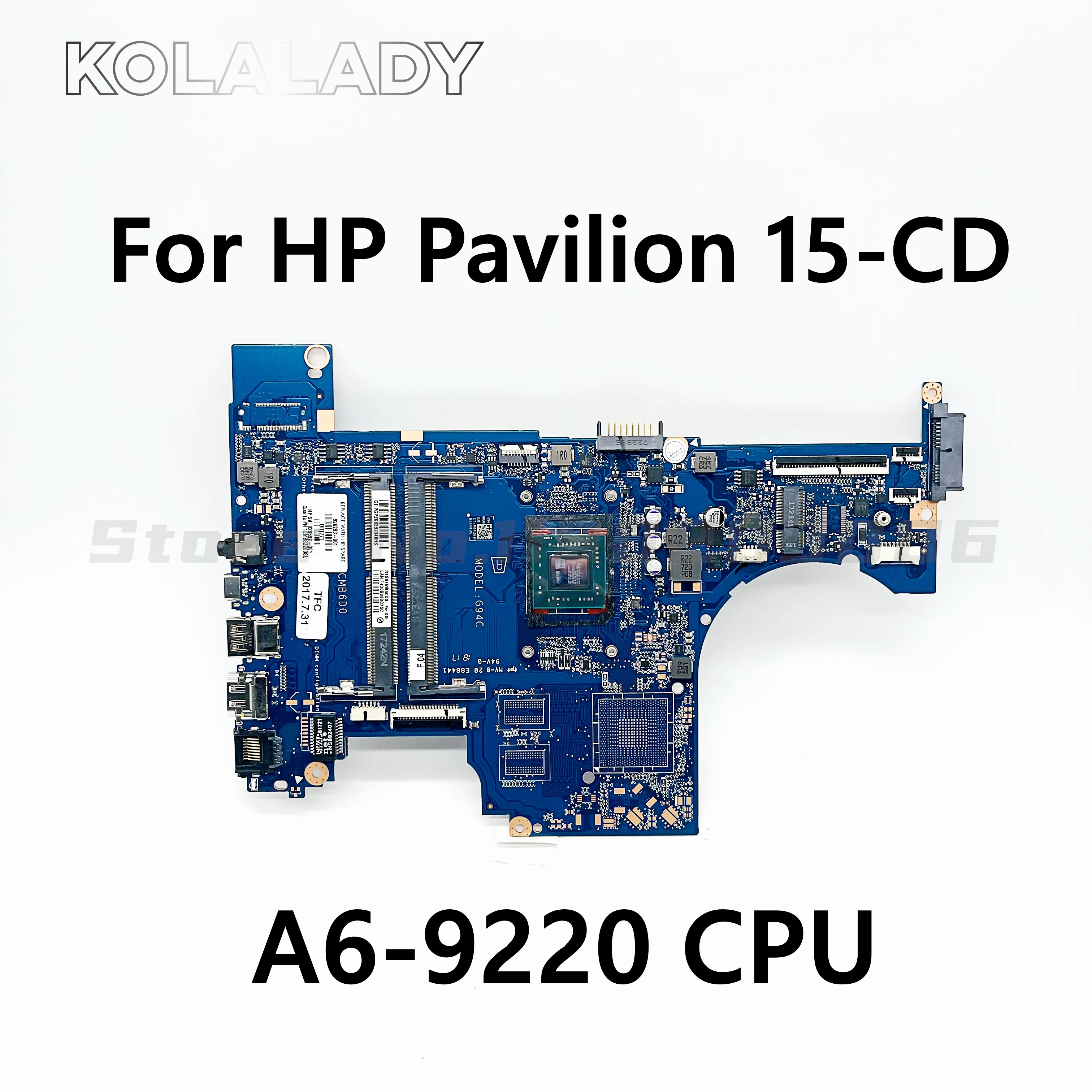 926285-601-926285-001-DAG94CMB6D0-For-HP-Pavilion-15Z-CD-15-CD-G94C ...