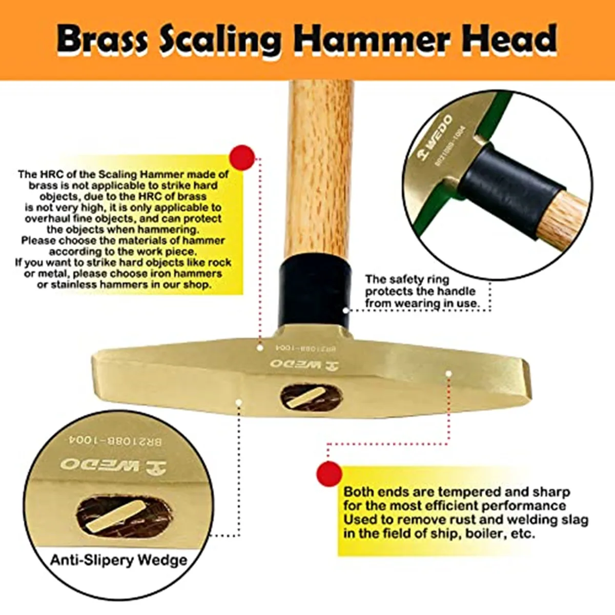 Rock Hammer Head Only