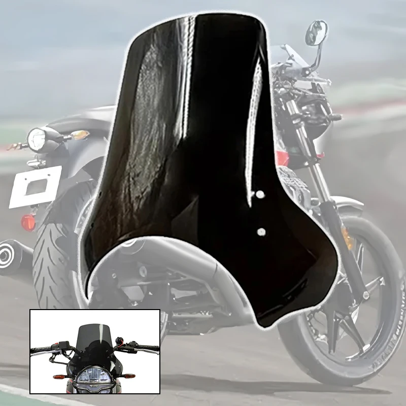 Motorcycle Windshield For v7 850 Stone 2021 - 2025 Windproof Wind ...