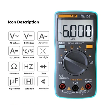 Multifunction Digital Multimeter AC/DC Voltage - SHOP THE NATION