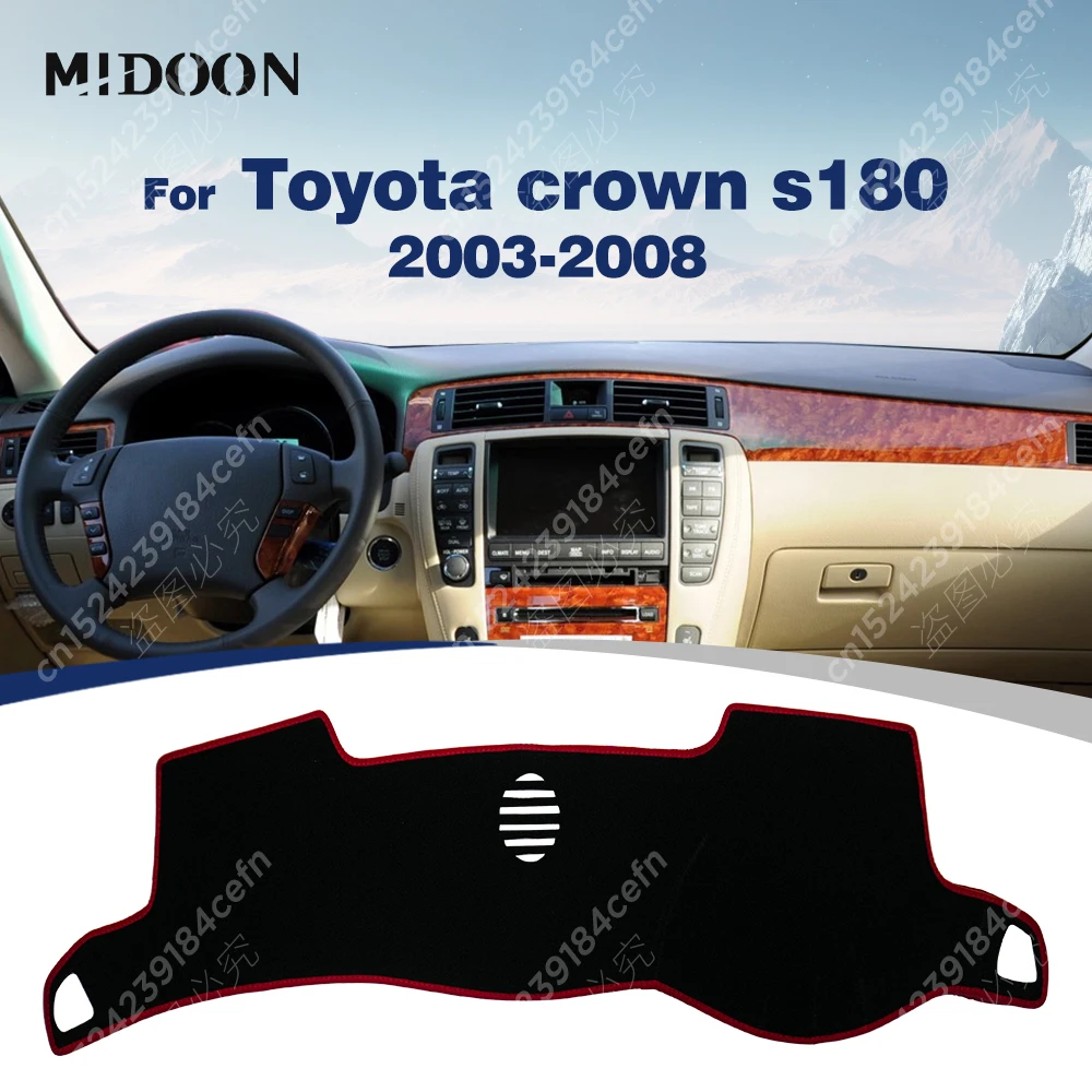 Car Dashboard Cover For Toyota crown s180 2003 2004 2005 2006 2007 2008 ...