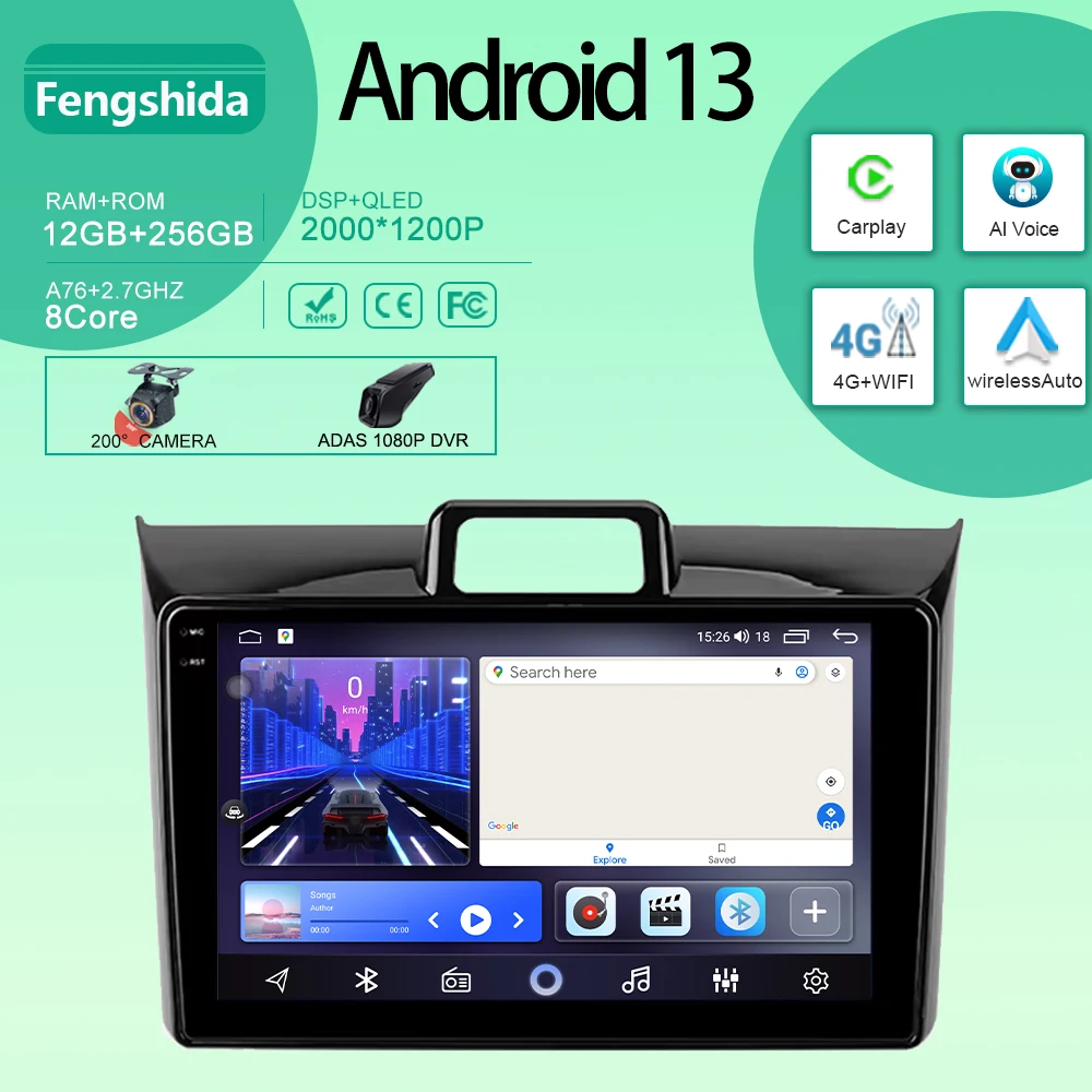 Car-Android-For-Toyota-Corolla-Axio-2-Fielder-3-E160-2012-2021-Auto ...