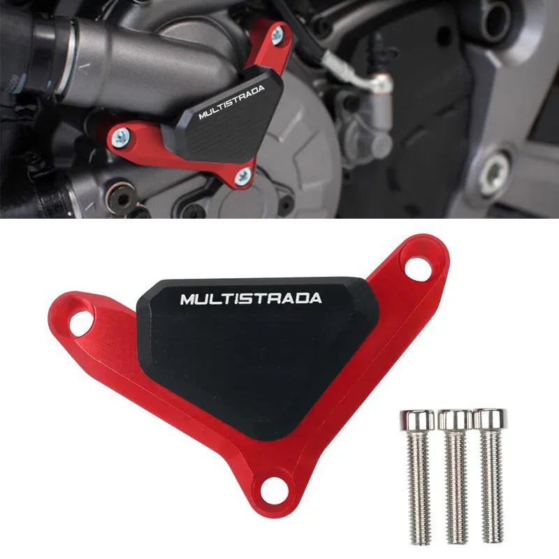Motorcycle-Water-Pump-Guard-Pump-Protection-Fit-For-Monster-821-1200-S ...