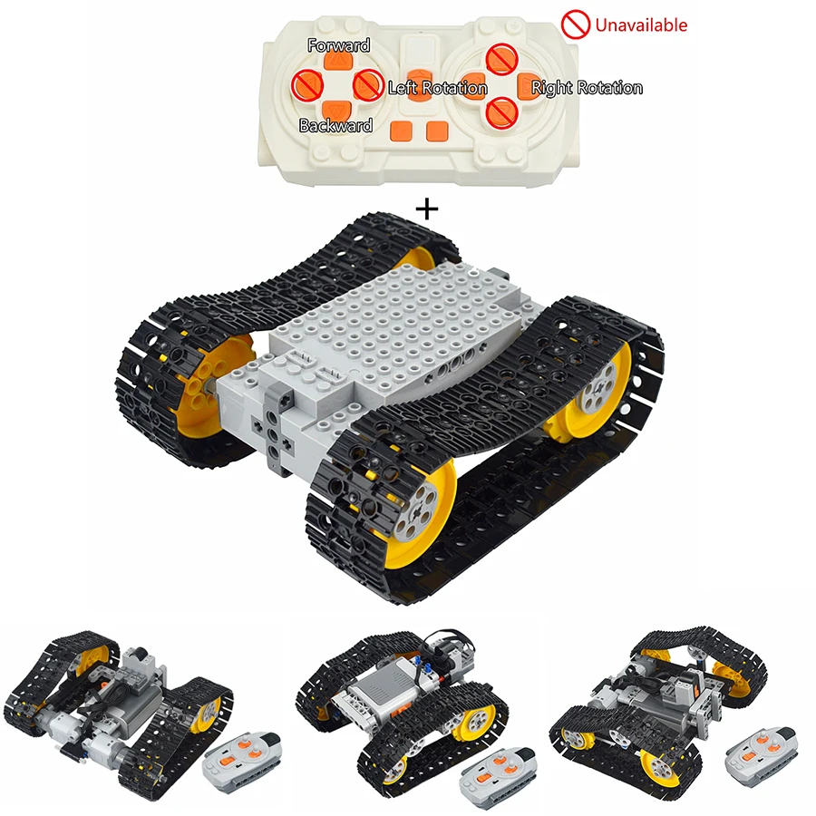 MOC-Technical-RC-Tank-Motor-con-oruga-Tank-Chain-Idea-coche-veh-culo ...