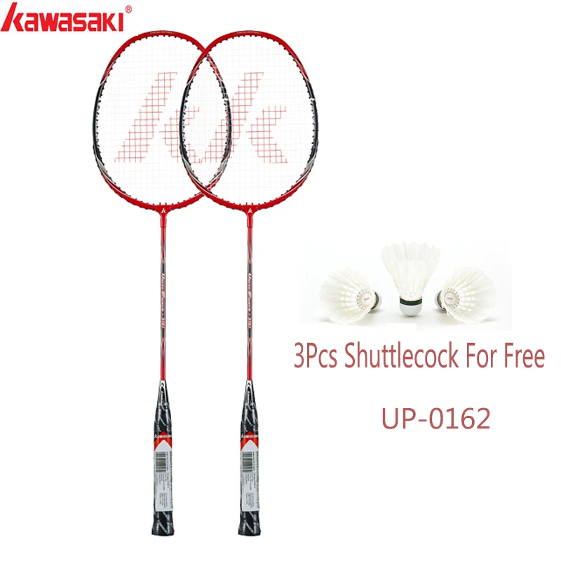 Kawasaki Badminton Racket Aluminum Alloy Frame Badminton Racquet With ...