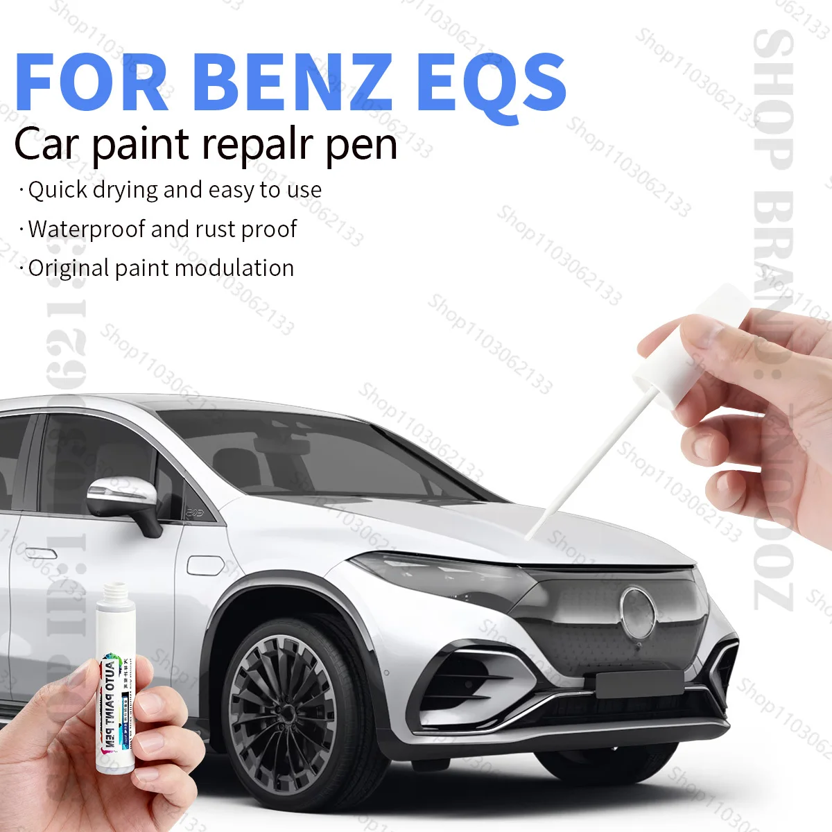 For Mercedes Benz EQS 2021-2025 V297 X296 Paint Repair Pen Touch Up ...