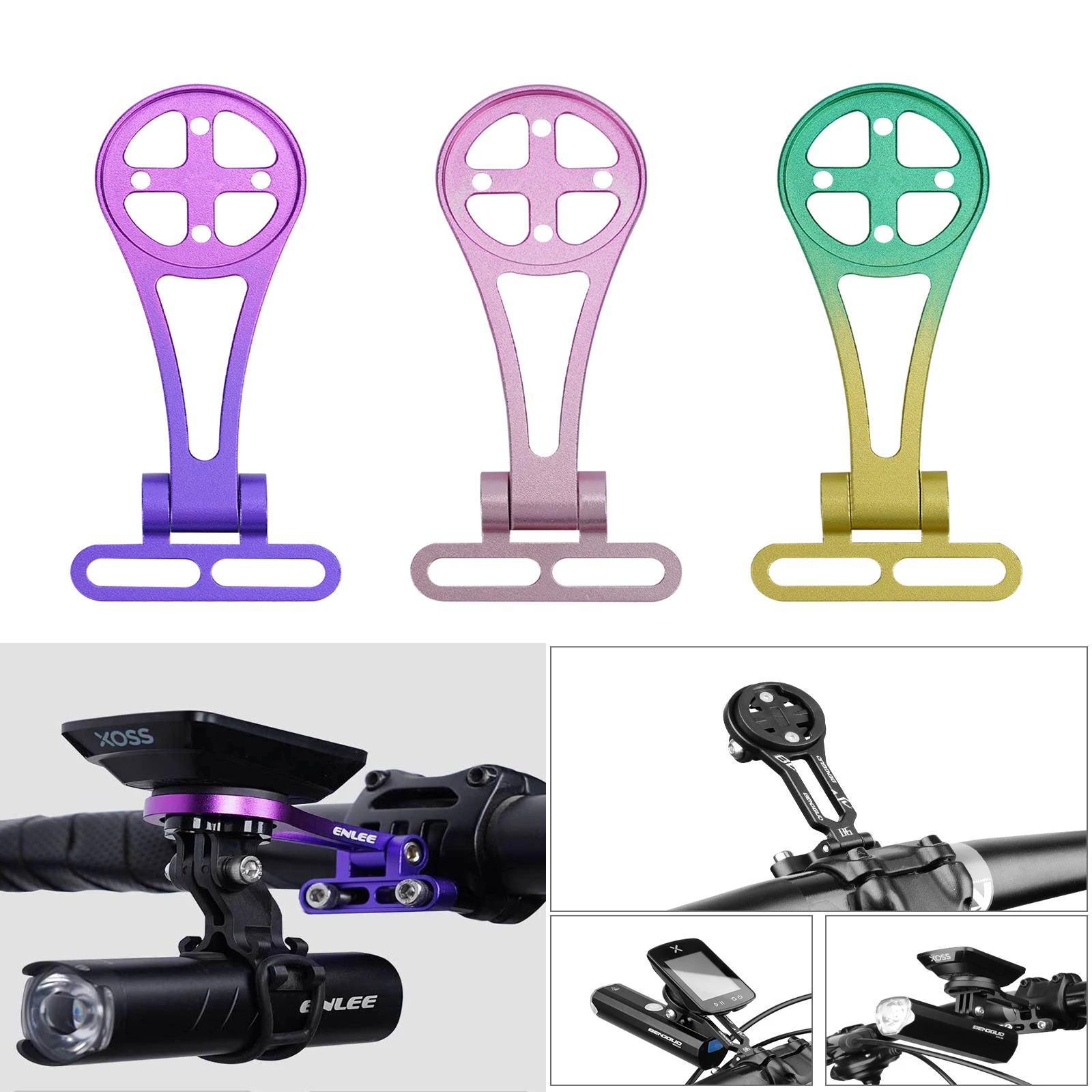 ENLEE Bicycle Computer Stem Mount Adjustment Code Table Bracket for ...