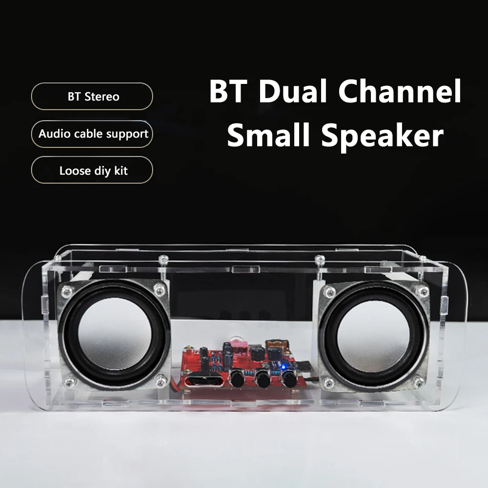DIY Bluetooth Speaker Kit Soldering Project USB Mini Home Stereo Sound ...
