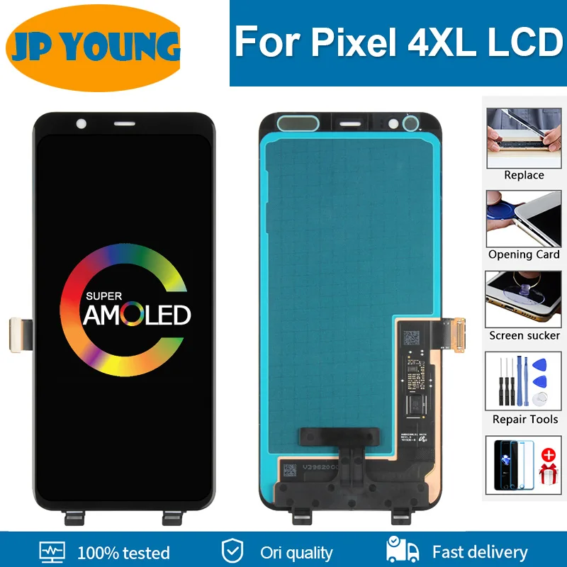 6-3-Original-AMOLED-For-Google-Pixel-4-XL-LCD-Display-Touch-Screen ...