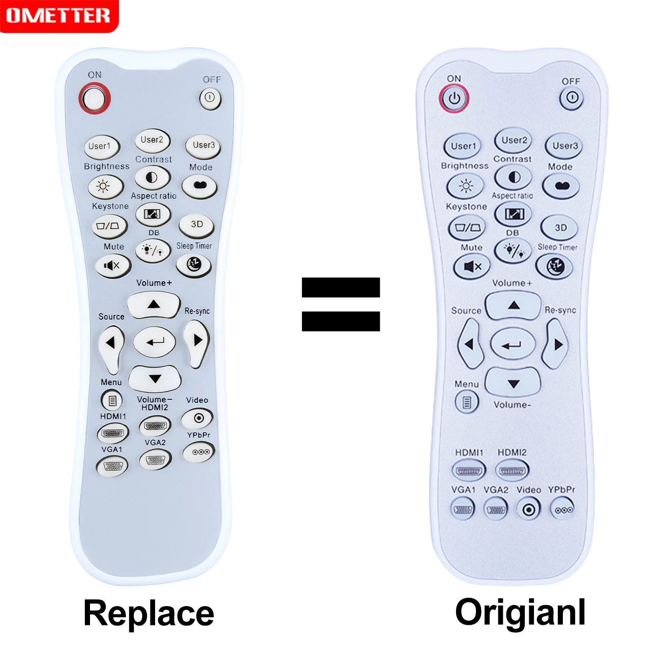 Original-Remote-Control-BR-3003B-For-Optoma-HD26-GT1080-HD141X-EH200ST ...