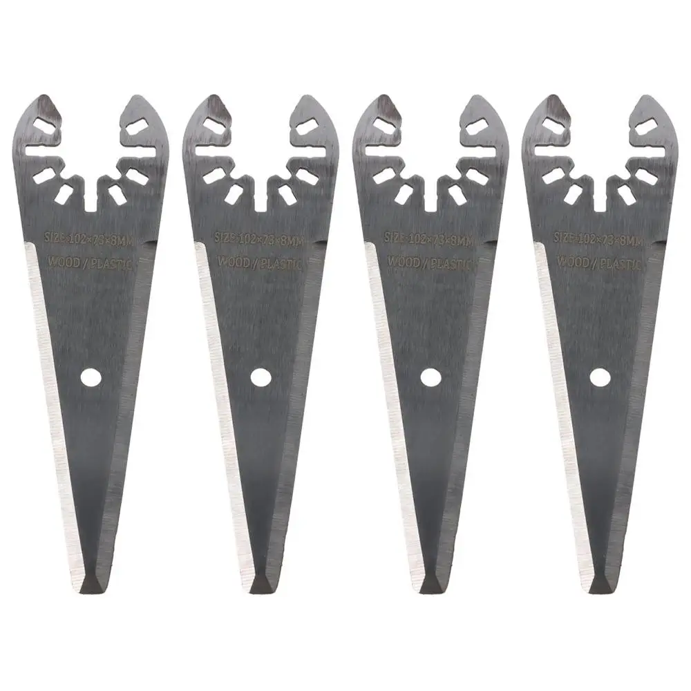 Silver-Three-Sided-Blade-Scraper-Stainless-Steel-3-Blades-Oscillating ...