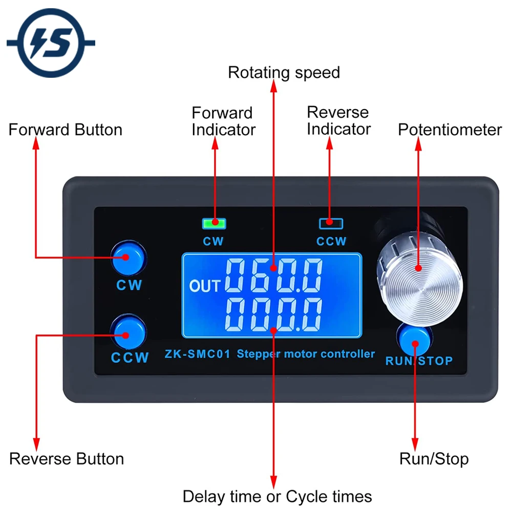 Controlador-de-Motor-paso-a-paso-velocidad-de-tiempo-de-retardo-inverso ...