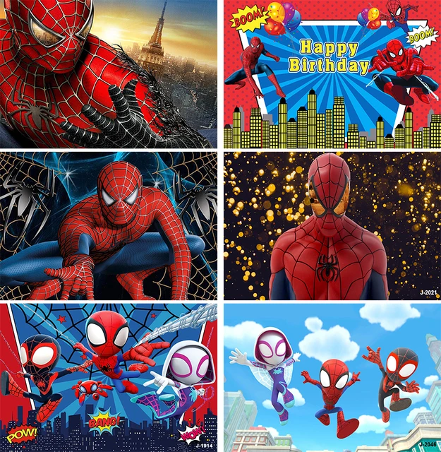 Spiderman Background For Tarpaulin