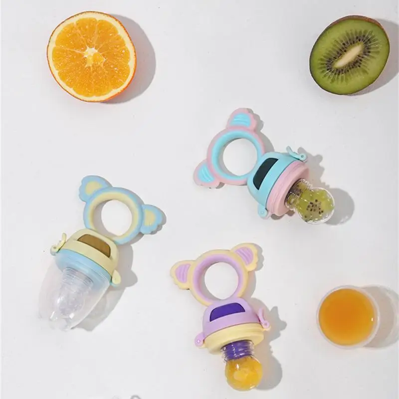 Baby-Food-Feeding-Spoon-Juice-Pacifier-Cup-Molars-Baby-Feeding-Bottle ...
