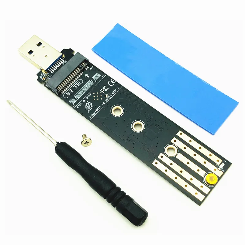 Adaptador-de-SSD-M-2-a-USB-3-1-NVME-PCIe-SATA-protocolo-Dual-RTL9210B ...