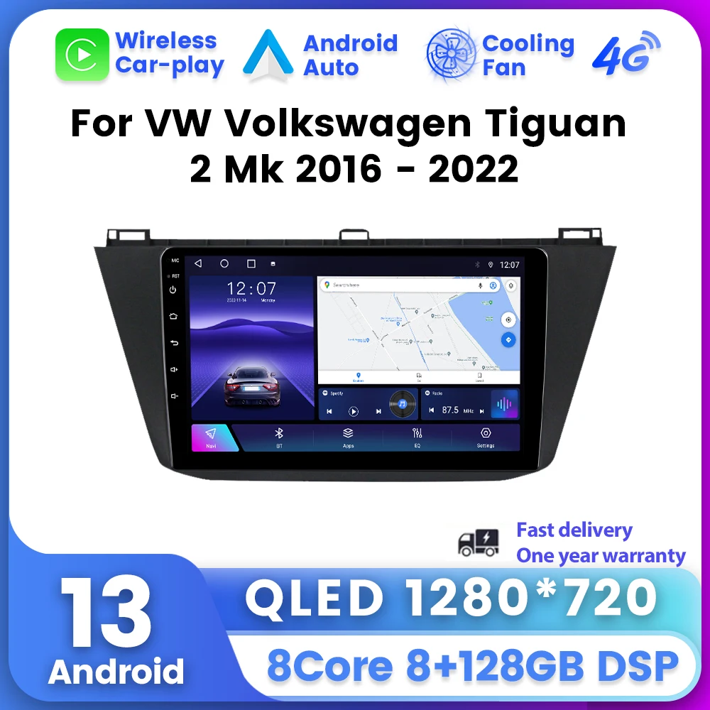 10inch-8-Core-8-128G-Wireless-CarPlay-Android-Auto-Car-Radio-Multimedia ...