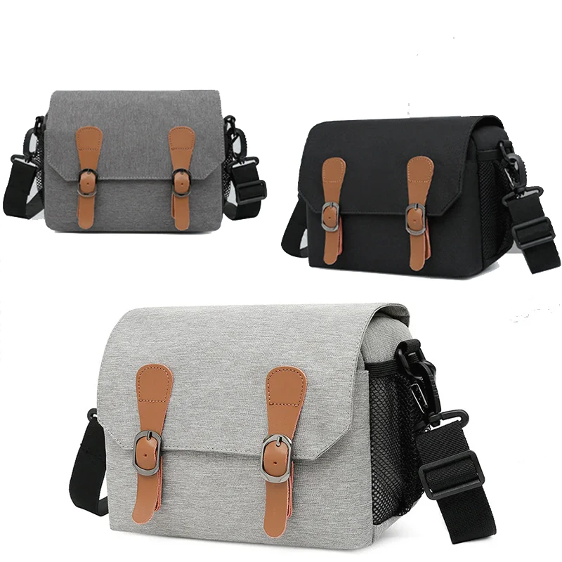 New Handbag Crossbody Shoulder Bag with Rain Cover for Canon Nikon SLR ...