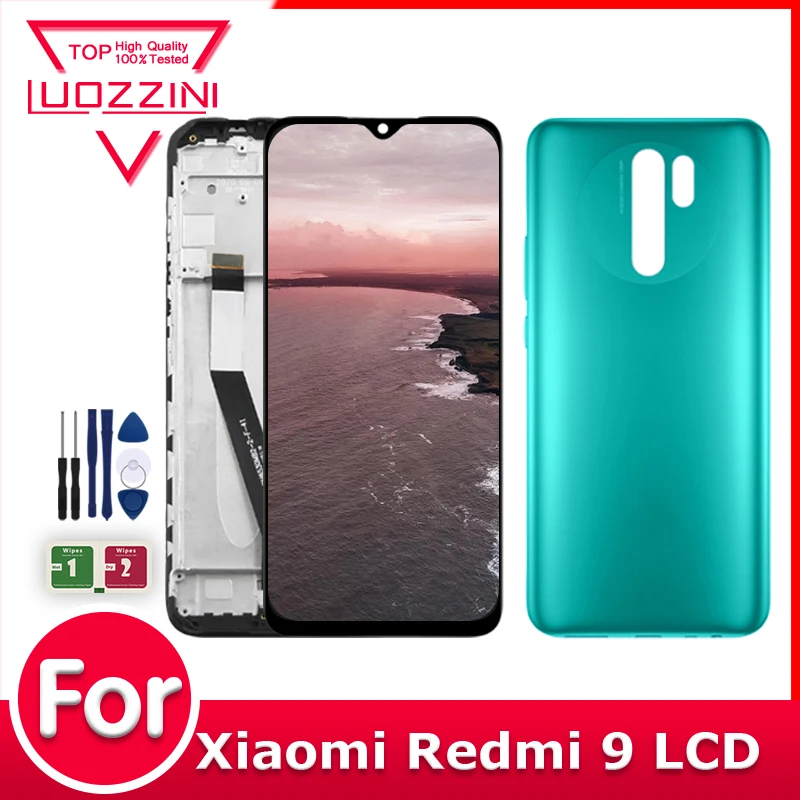 LCD For Xiaomi Redmi 9 LCD Display Screen Touch Digitizer Assembly ...