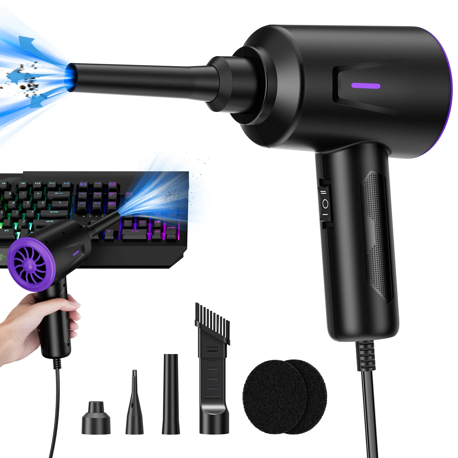 Cordless-Air-Duster-Electric-Air-Blower-Computer-Keyboard-Cleaning ...