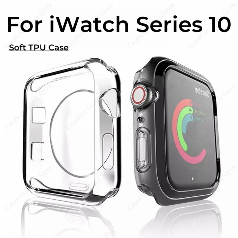 Soft-Clear-Case-for-Apple-Watch-Series-10-42mm-46mm-9-8-7-41mm-45mm ...