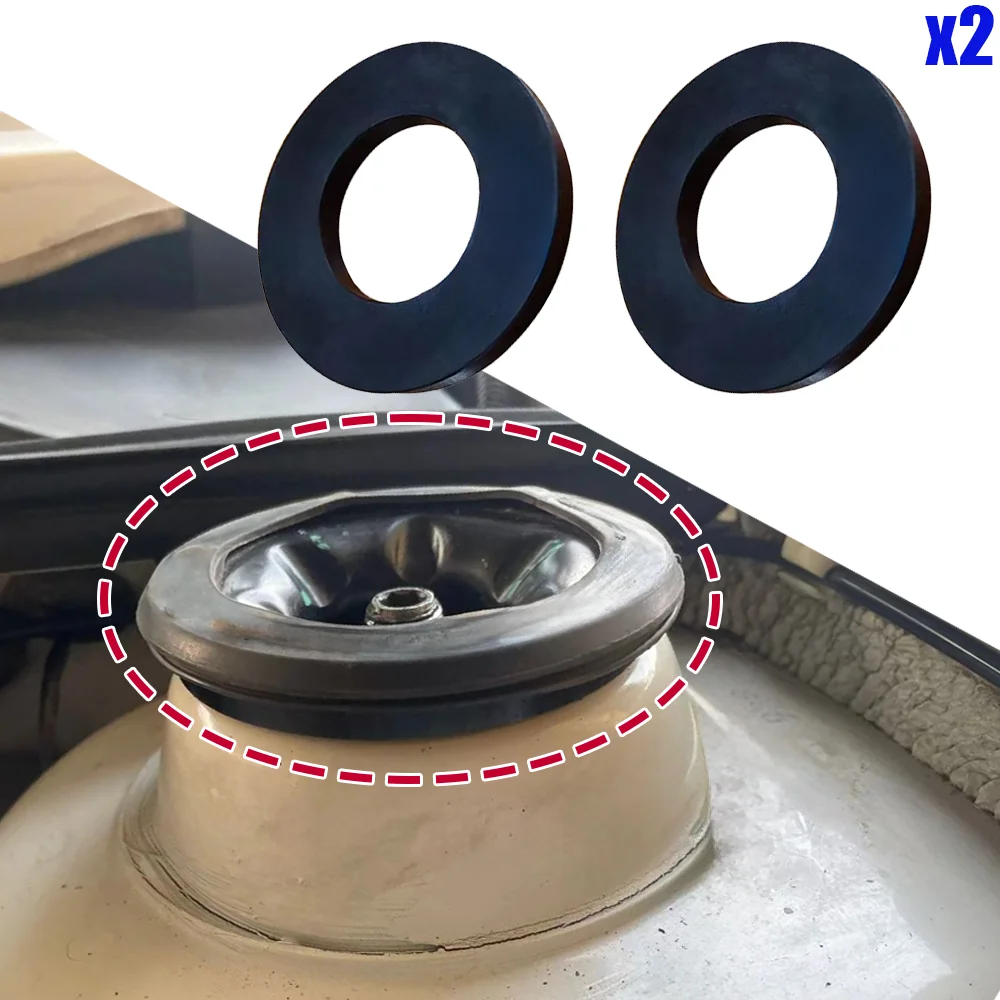 2PCS New Car Rack Top Mount Tower Suspension Shock Absorbing Rubber ...