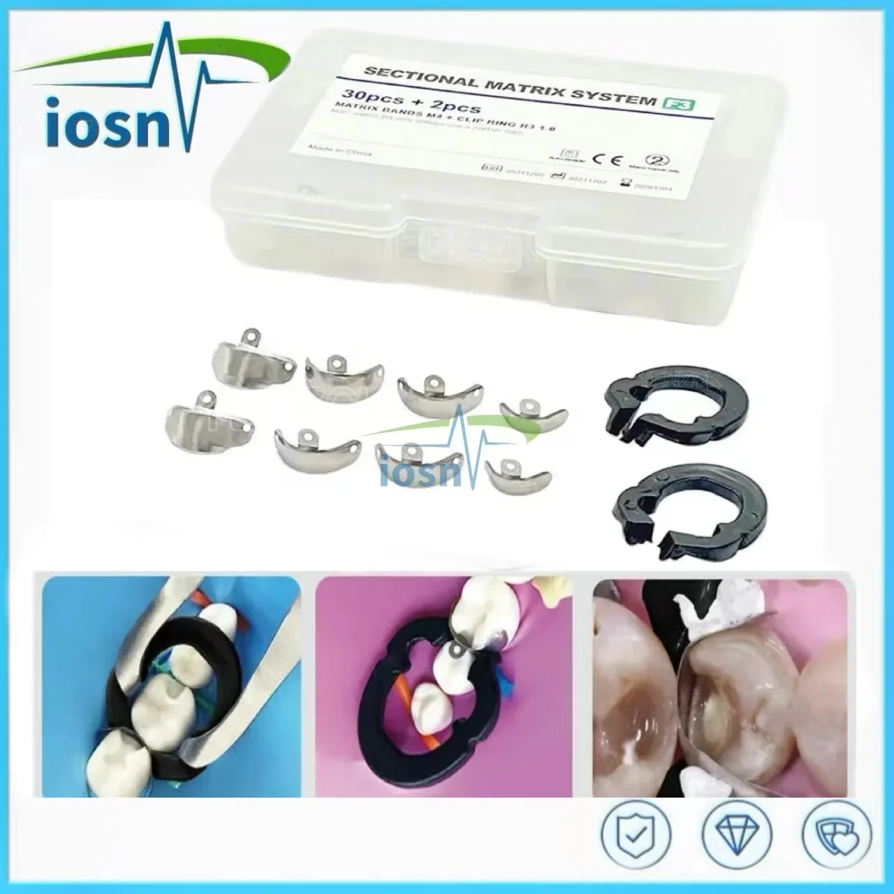 Dental-Sectional-Matrix-System-Sectional-Contoured-Metal-Matrices ...