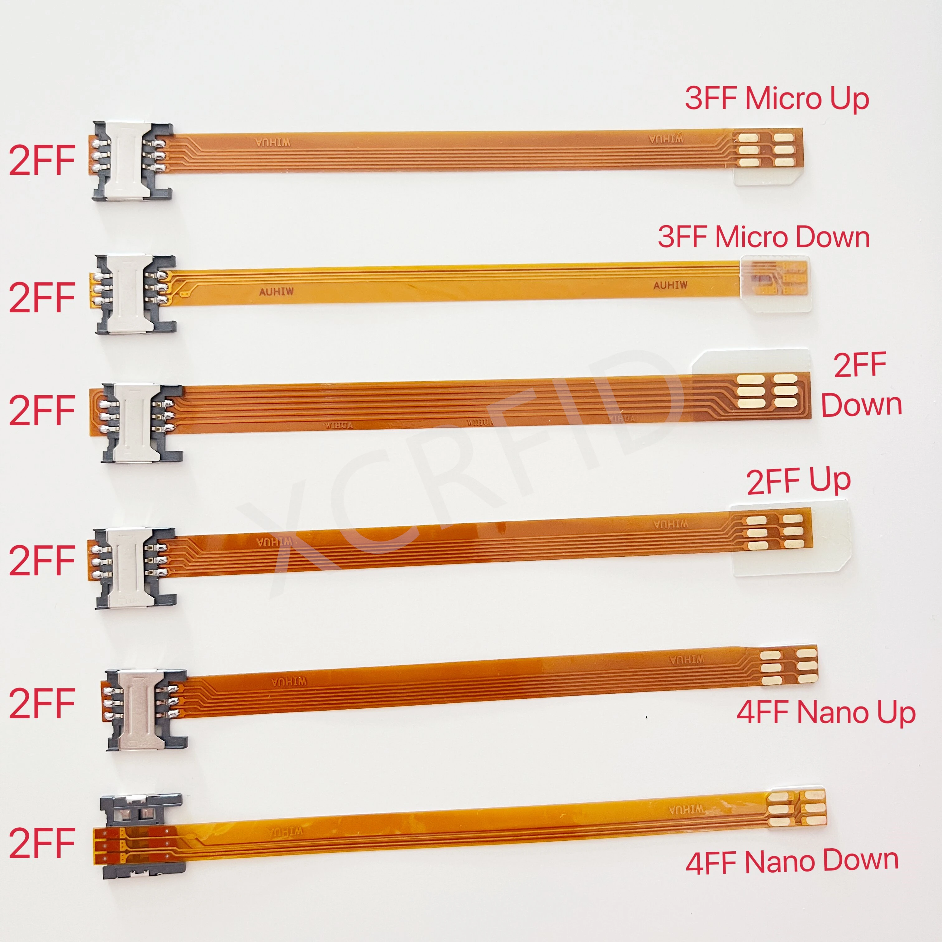 2FF 표준 SIM 카드 확장 변환기, 3FF 마이크로 2FF 표준 4FF 나노 SIM 카드, fpc 소프트 케이블 확장기 ...