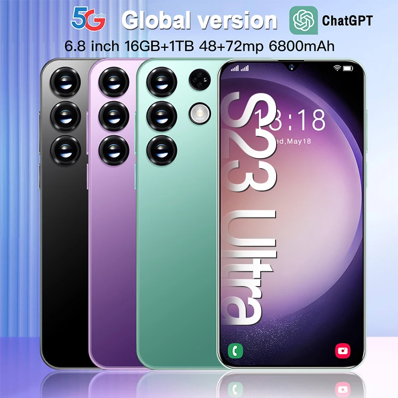 Tel-fono-Inteligente-S23-Ultra-5g-desbloqueado-android-6-8-pulgadas-pro ...