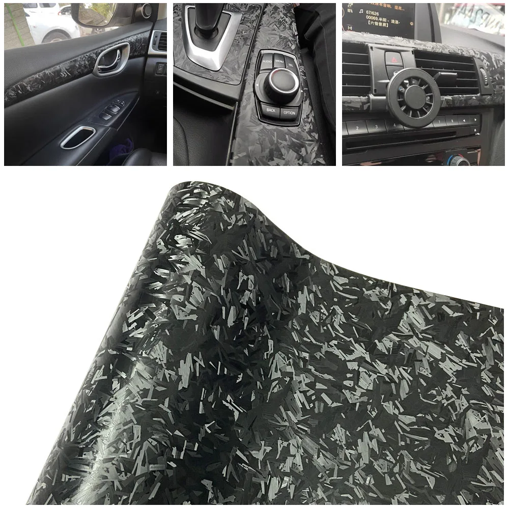 Carbon Fiber Chopped Strand Forged Vinyl Car Wrap Film Auto ...