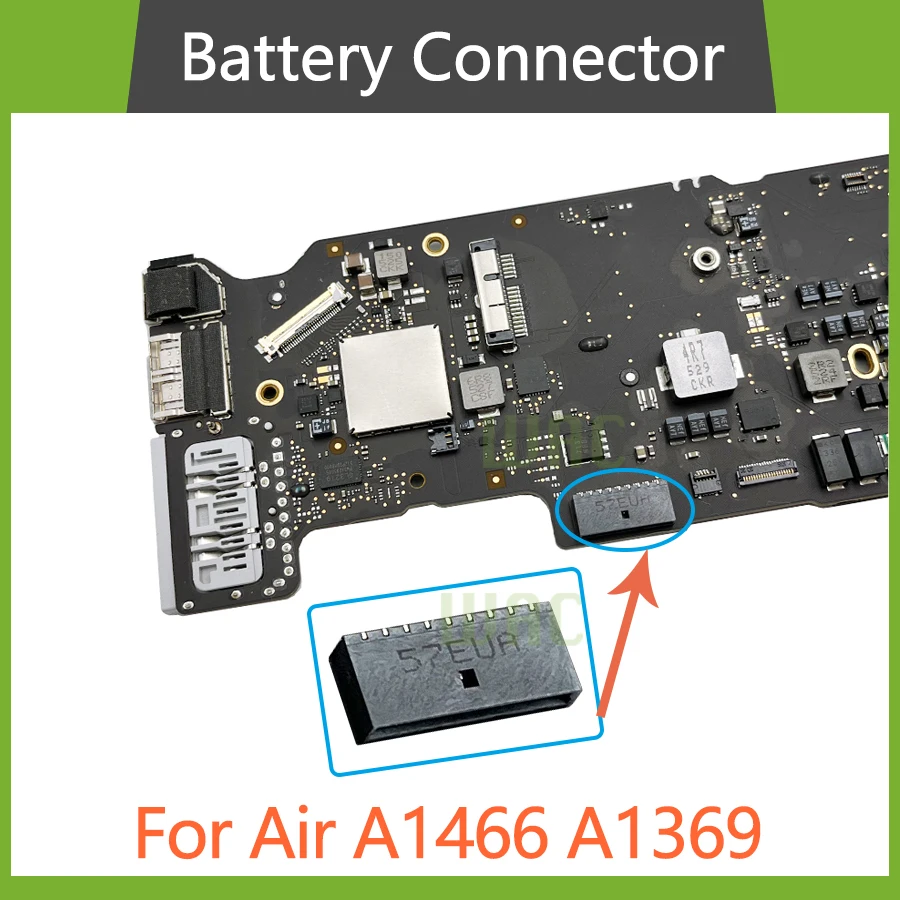 Original-for-Macbook-Air-13-A1466-A1369-Battery-Connector-Soldered-in-Motherboard-2010-2011-2012 ...