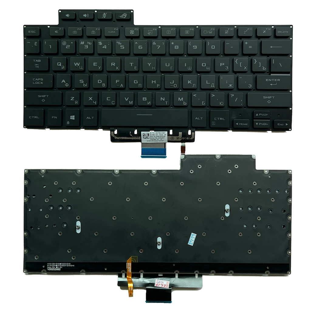 Teclado retroiluminado GA503 para ASUS ROG Zephyrus G15, GA503Q ...