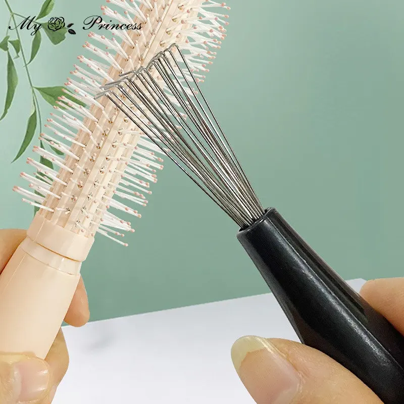 Comb Hair Brush Cleaner Plastic Metal Cleaning Remover Embedded Tool ...