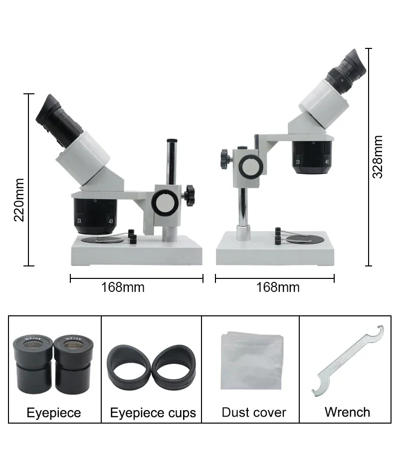 20X-40X-Stereo-Microscope-with-Fluorescent-Ring-Light-for-PCB ...