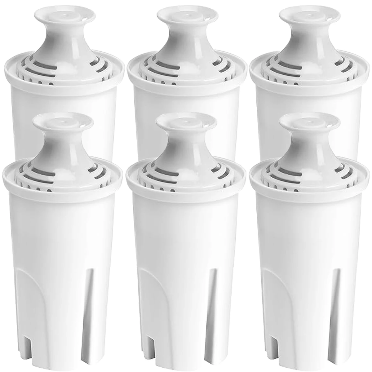 1/2/3/4/6-Pack Water Pitcher Replacement Filters, Compatible with ...