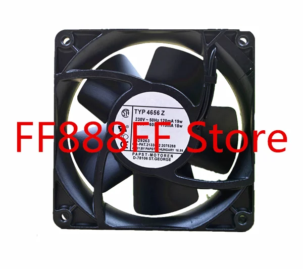 TYP-4656-Z-12CM-230V-19W-all-metal-high-temperature-resistant-cooling ...