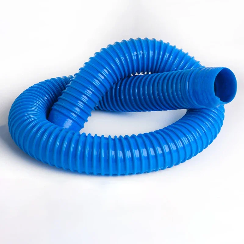2-Meter-Transparent-PVC-Tube-Dust-Suction-Vacuum-Fume-Exhaust-Hose-Blue ...