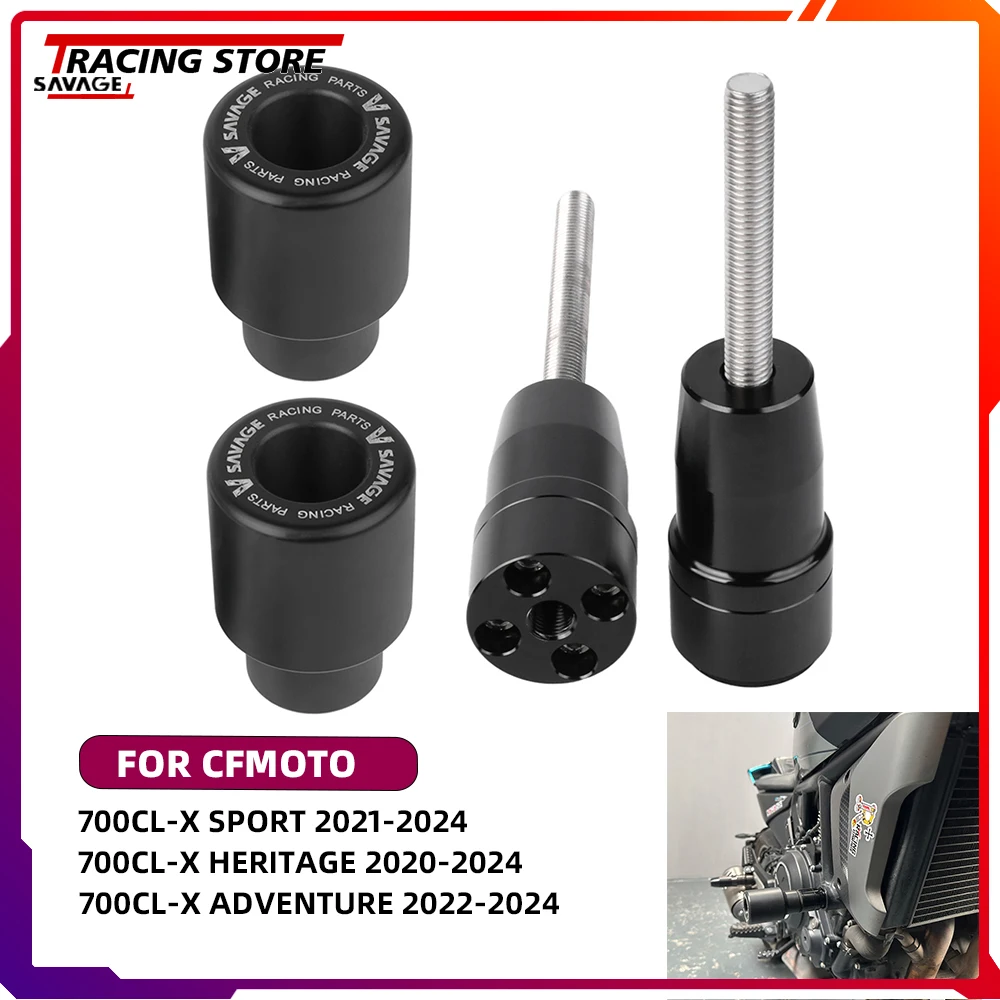 Motorycle Frame Slider Crash Guard Protector For CFMOTO 700CL-X Sport ...