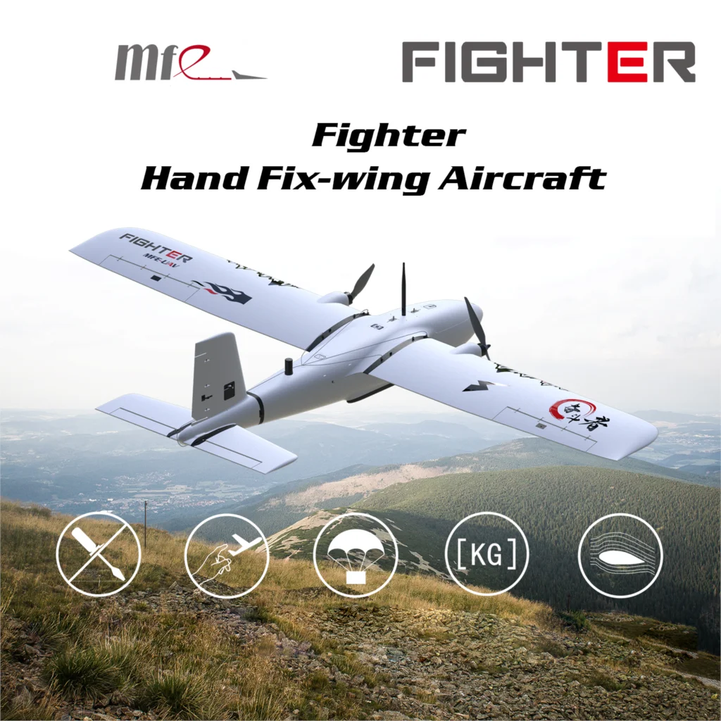 Makeflyeasy-Fighter-Twin-engine-WingSpan-Hand-Version-Aerial-Survey ...