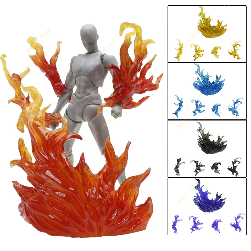 Action-Figure-DIY-Burning-Flame-Special-Effect-Scene-Model-PVC-Anime ...