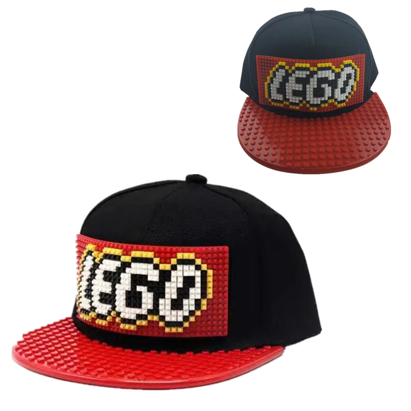 DIY-Hat-Adult-Children-Parenting-Interaction-Building-Block-Assembly ...