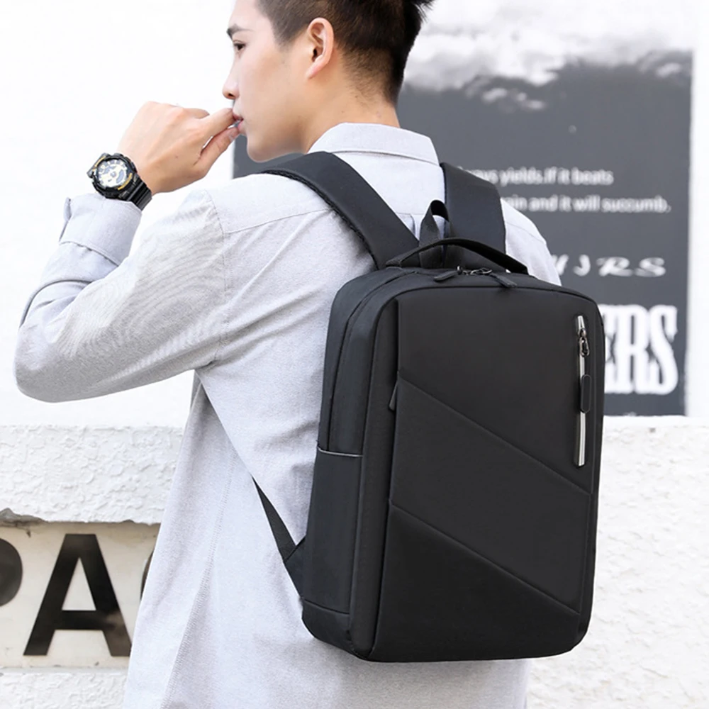 Waterproof Business Backpack Men Multifunction Men'S Stylish Backpack ...