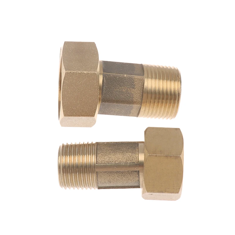 NEW 1/2 Inch 3/4 Inch Tap Water Meter Pump Adapter Male To Female ...