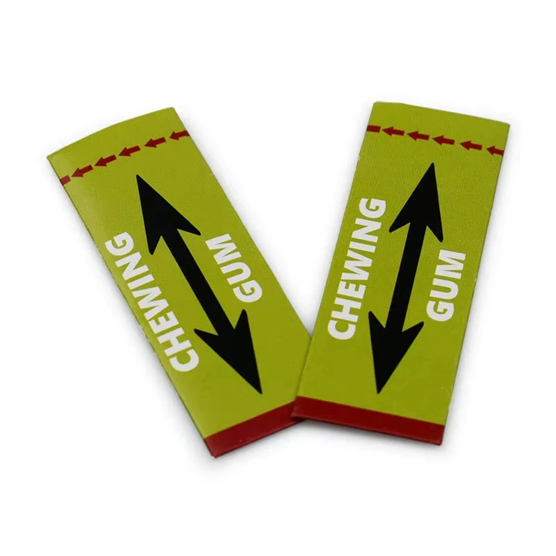 Custom-logo-printing-art-paper-chewing-gum-sleeves-packaging-paper ...
