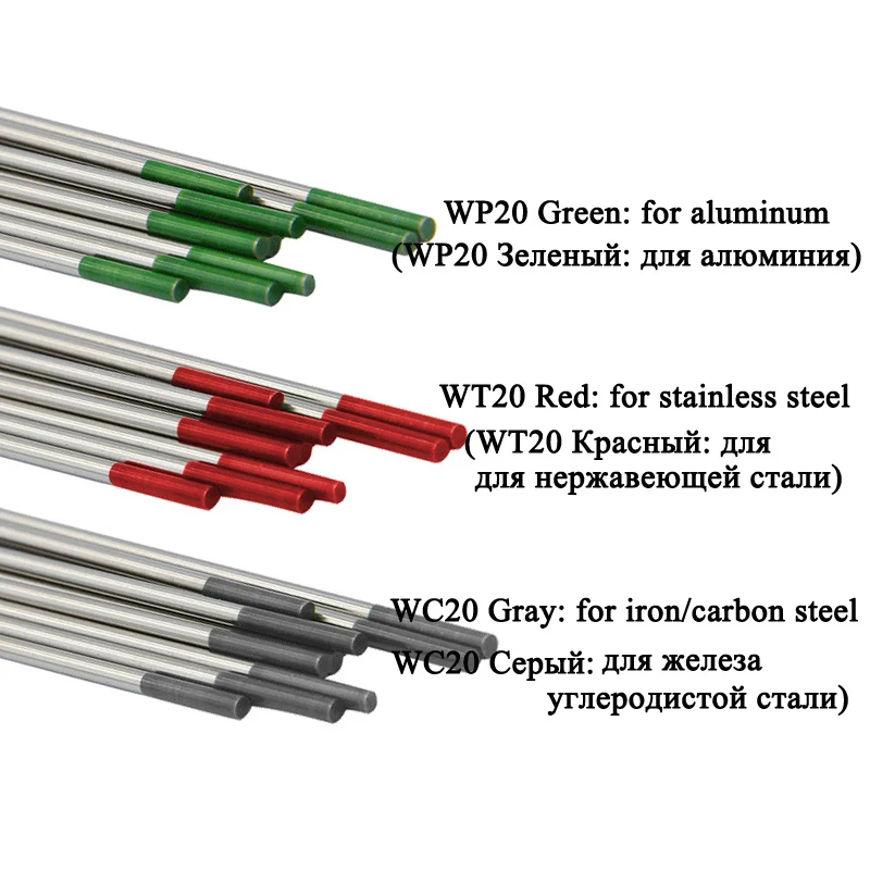 TIG Tungsten Electrodes Explained (with Color Chart), 43% OFF