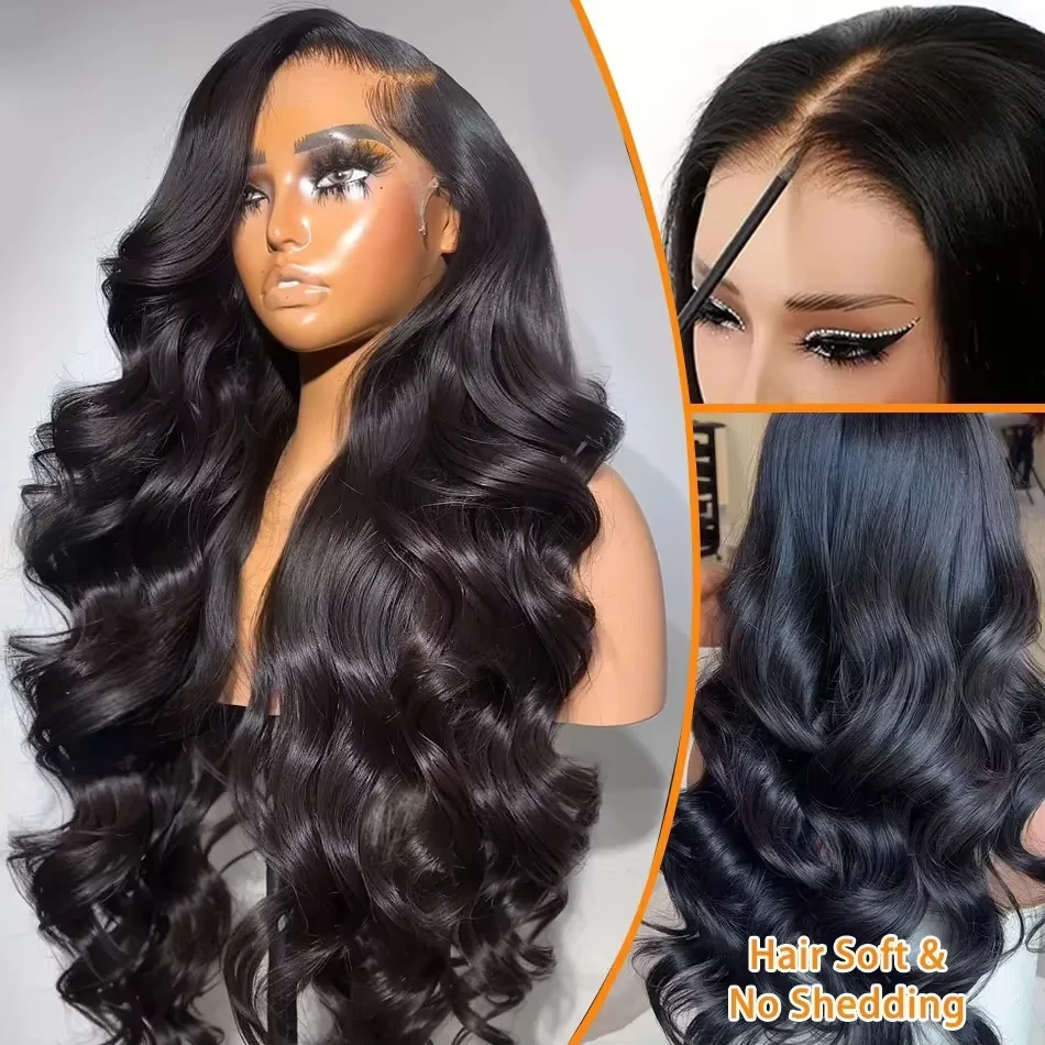40 Inch Body Wave Human Hair Wigs 13x6 Hd Lace Front Wig human hair ...