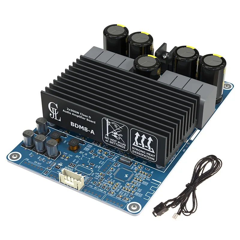 BDM8-A-TPA3255-2x300W-HIFI-Digital-Power-Class-D-Amplifier-Board-High ...