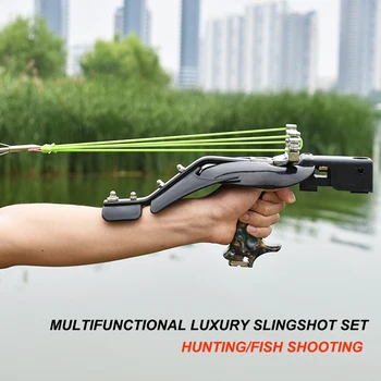 Luxury Hunting/Fish Shooting Multifunctional Handheld Slingshot ...