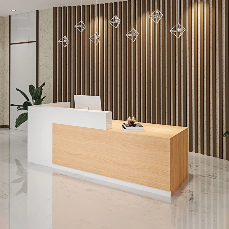 Modern Office Reception Wall