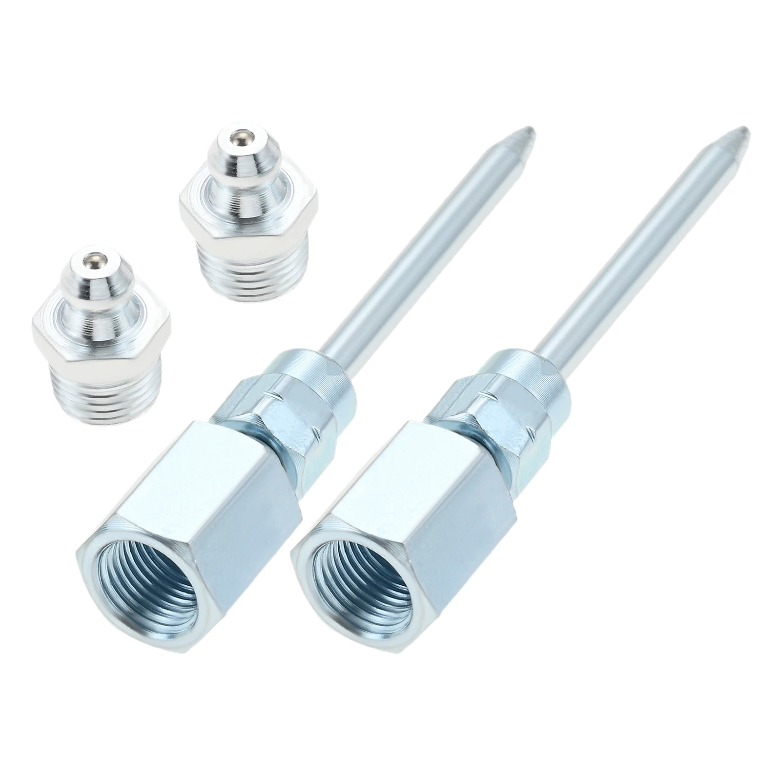 2Pack Grease Needle Nozzle Narrow Needle Greaser Adapter with 1/8" NPT ...