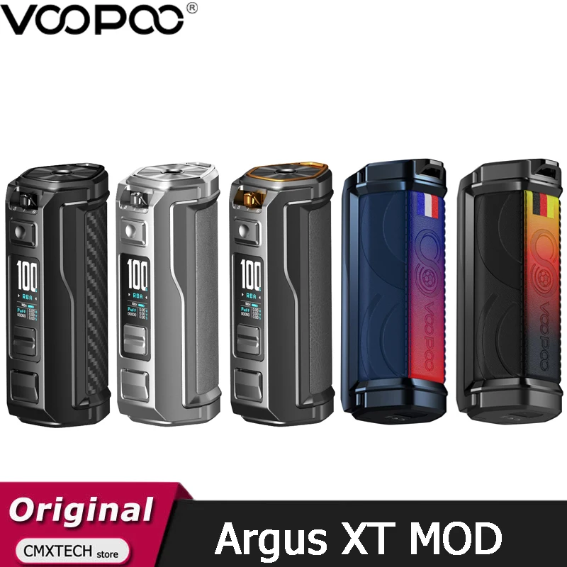 Original-VOOPOO-Argus-XT-Mod-100W-Box-MOD-Vape-Smart-RBA-Turbo-TC-Mode ...